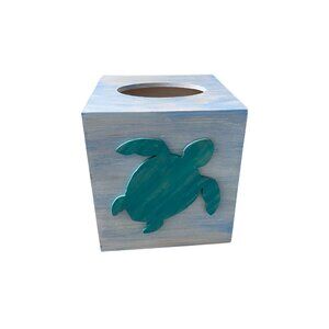 Handmade | Bath | Turtle Tissue Box Cover | Poshmark